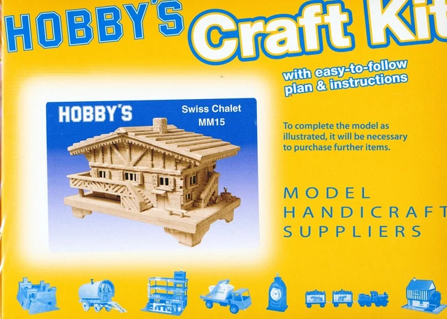 SWISS CHALET: MATCHMAKER Matchstick Model Craft Construction Kit £25.45 ...