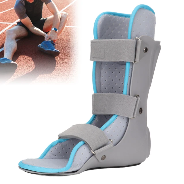 ANKLE BRACE SUPPORT Fracture Broken Leg Foot Sprain Boot Splint ...