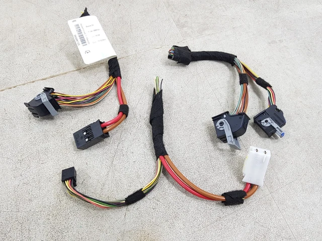 MERCEDES ML W164 09-11 Rear Sam Control Module Plug Set *Module Not ...