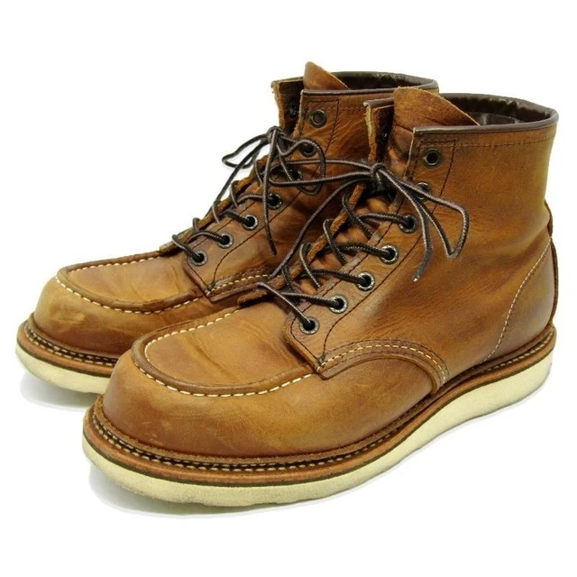 RED WING 1907 Classic Moc 6-Inch Leather Brown US:8D From Japan 059599d ...