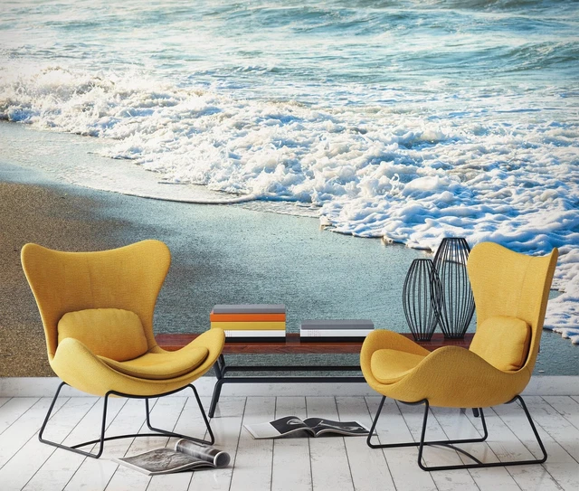 3D SEA WAVES E1851 Wallpaper Mural Paper Wall Print Indoor Murals CA ...