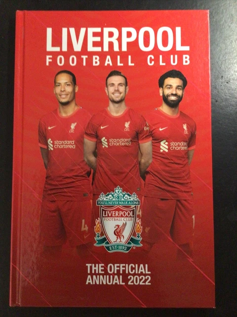 LIVERPOOL FOOTBALL CLUB The Official Annual 2022 £2.50 - PicClick UK