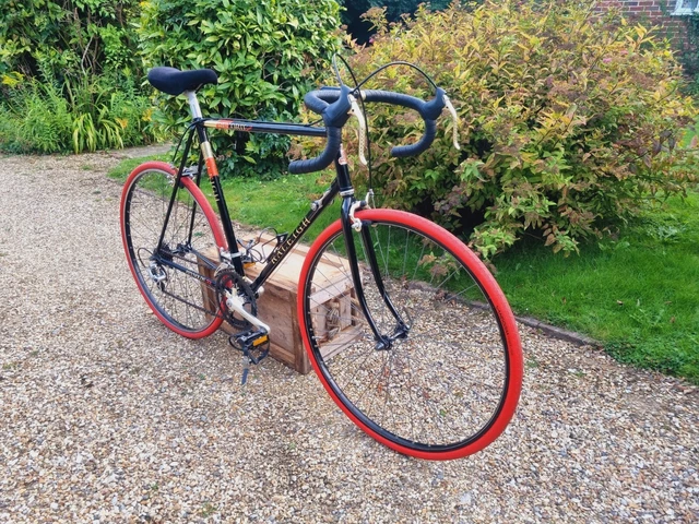 RALEIGH RECORD SPRINT Reynolds 501 Classic Road Racing Bike1988 80s £ ...