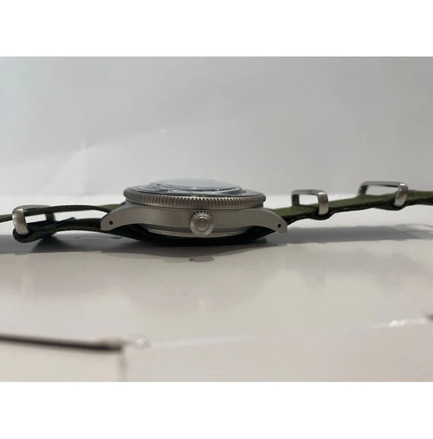 WALTER MITT SEA Loup Sahara Acier Mat Automatique Militaire Montre ...