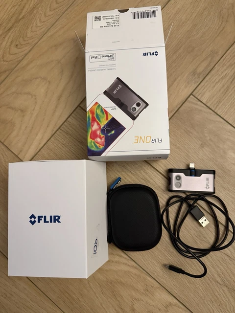 FLIR ONE GEN3 Thermal Imaging Camera for iOS, iPad, iPhone Lightning ...