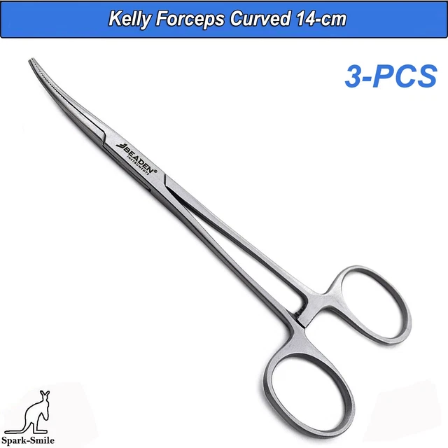 SURGICAL CLAMP LOCKING Dissection Kelly Forceps Curved Homeostatic Instruments $16.99 - PicClick AU
