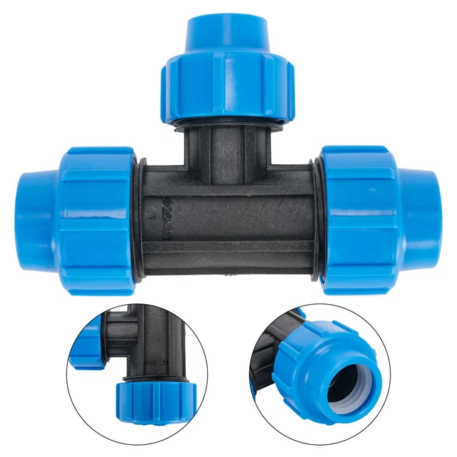 RELIABLE SCREW JOINT PE Pipe Connector for Drinking Water Applications ...