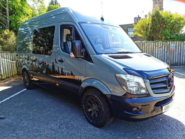 2016 MERCEDES-BENZ SPRINTER Camper Conversion 3.5T Blue Efficiency £ ...