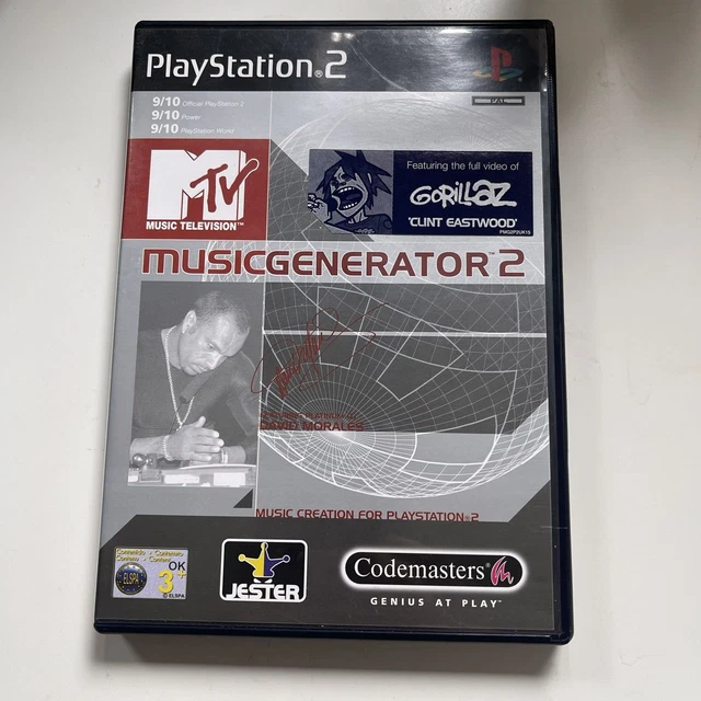 MTV MUSIC GENERATOR 2 - Simulation musicale complète VGC Sony PS2 ...