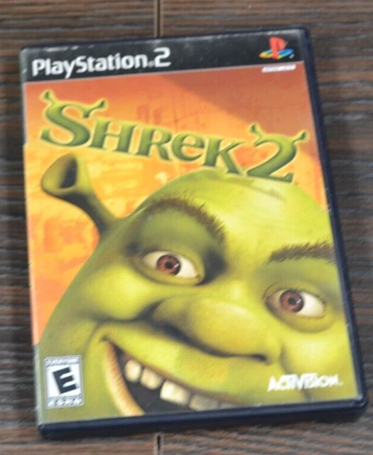 SHREK 2 PS2 Sony Playstation 2 (2004) Game Complete Black Label CIB $9. ...