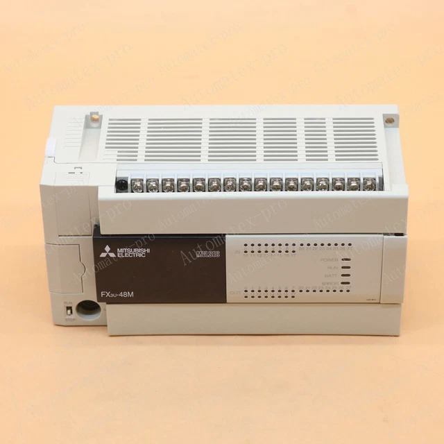 NEW MITSUBISHI PLC Programmable Logic Controller FX3U-48MR ES-A Free ...