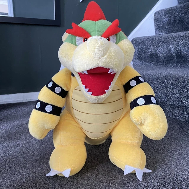BUILD A BEAR Workshop Bowser Super Mario Bros Nintendo Plush BAB Soft ...