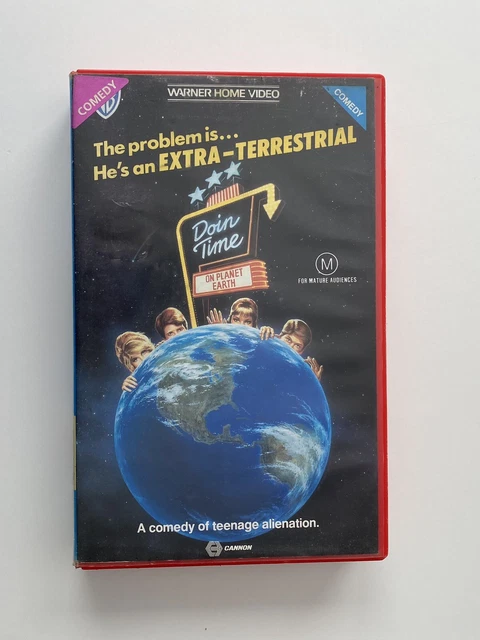 DOIN’ TIME ON Planet Earth [VHS] Warner Video Big Box Ex-Rental Tape ...