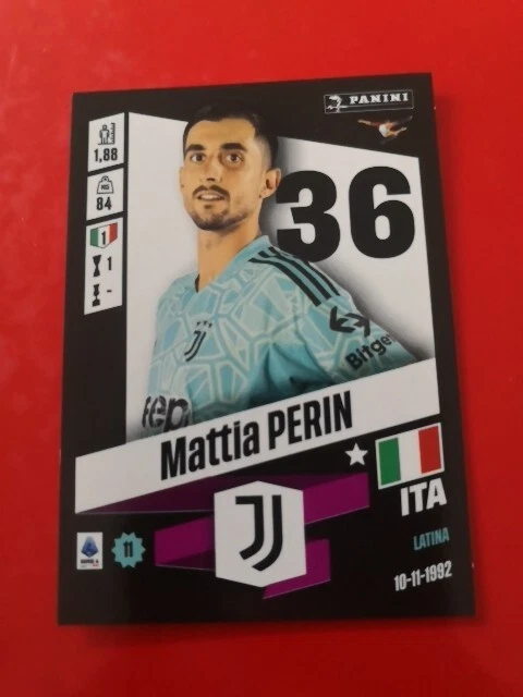 FIGURINE CALCIATORI PANINI 2022-2023 Mattia Perin Juventus N. 196 EUR 1 ...