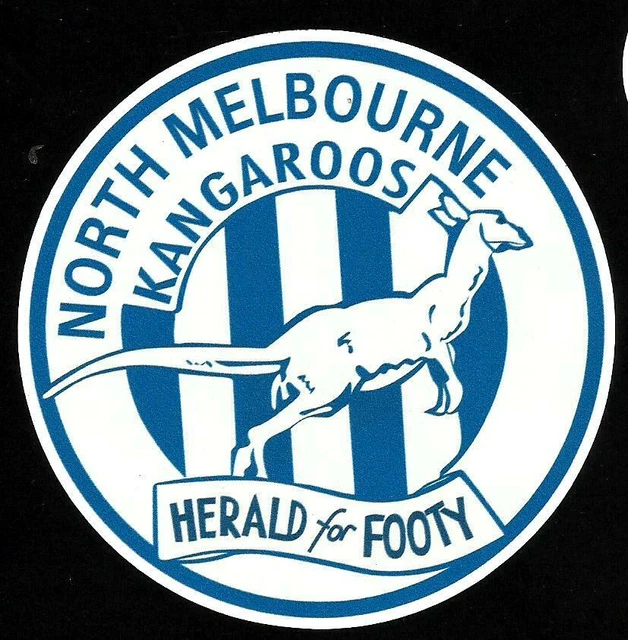 ESSENDON BOMBERS & THE HERALD Decal Sticker RETRO 60's afl vfl FOOTBALL ...