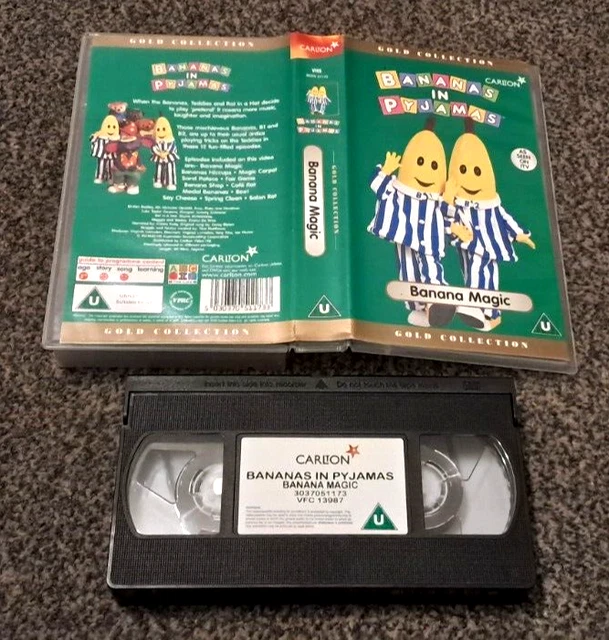 BANANAS IN PYJAMAS Banana Magic Gold Collection Pal Vhs Video Kids ...