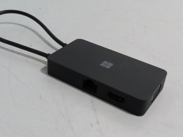 MICROSOFT MINI DOCK Vga Hdmi Ethernet Usb Docking Station Model 1941 ...
