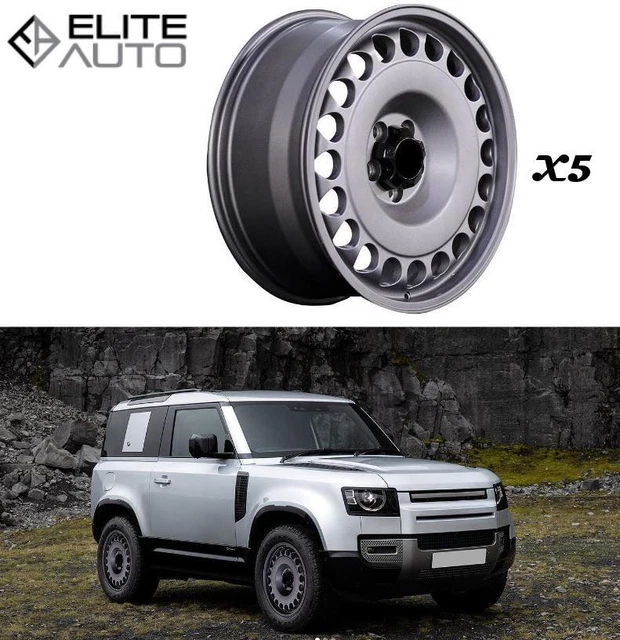 LAND ROVER DEFENDER Grey Vintage Forged Wheel Rims SET Of 5 L663 90 ...