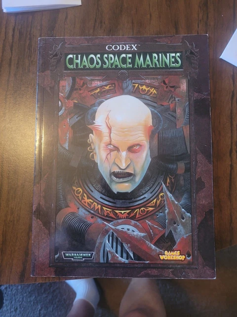 CODEX CHAOS SPACE Marines 3rd Edition Warhammer 40K Games Workshop EUR ...