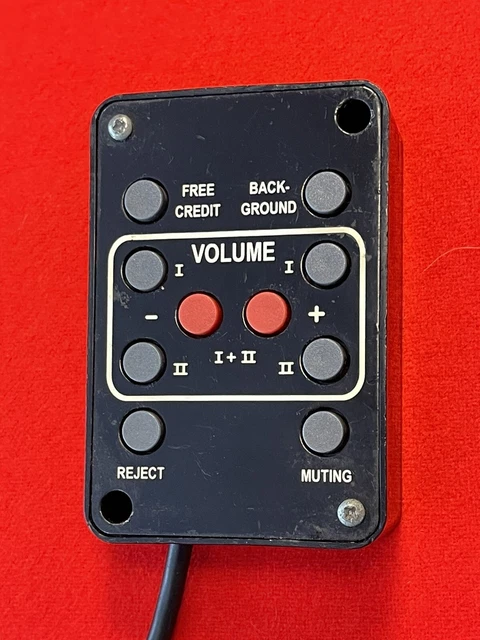 NSM JUKEBOX REMOTE Volume Control (wired) Performer, Hyperbeam, Wizard ...