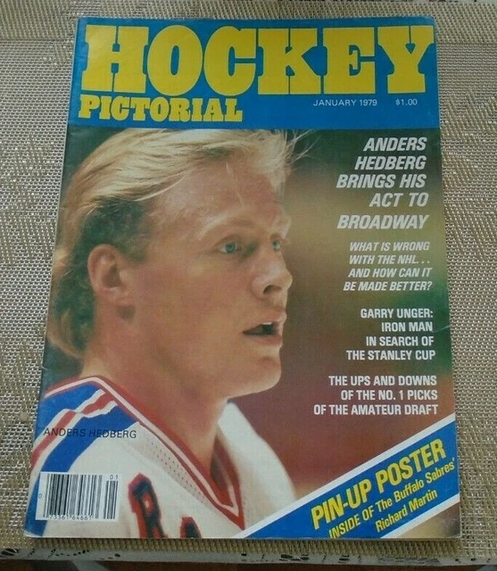 HOCKEY PICTORIAL MAGAZINE Anders Hedberg January 1979 Poster Richard ...