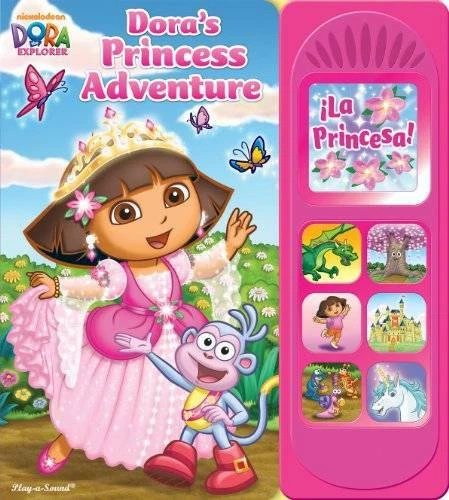NICKELODEON, DORA THE Explorer: Dora's Princess Adventure: Play-a-Sou ...