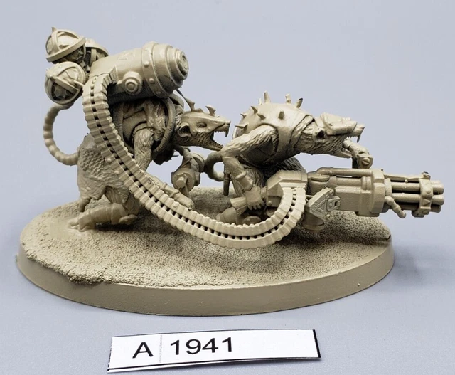 AGE OF SIGMAR Warhammer Fantasy Skaven Ratling Gun Proxy NON-GW A1941 £ ...