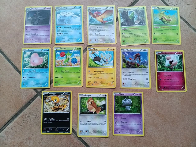LOT DE 13 Cartes POKEMON ENGLISH - Basic et Stage 1 - 2014 EUR 1,00 ...
