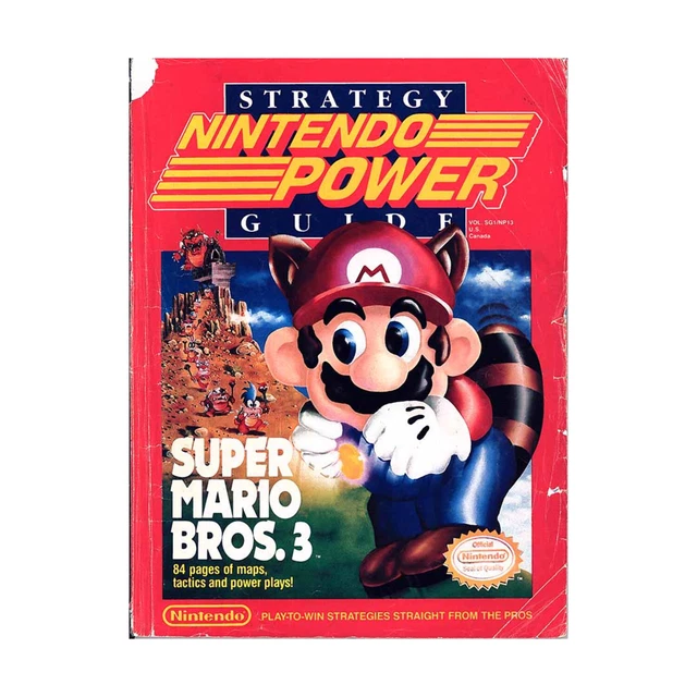 NINTENDO POW! #13 " Super Mario Bros.3 Guide de Stratégie, Avancée Fair ...