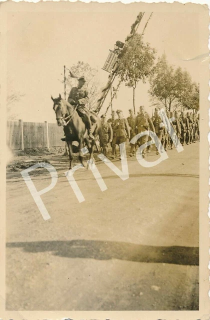 FOTO WKII SOLDATEN Infanterie Wehrmacht Grenze border frontiere ...