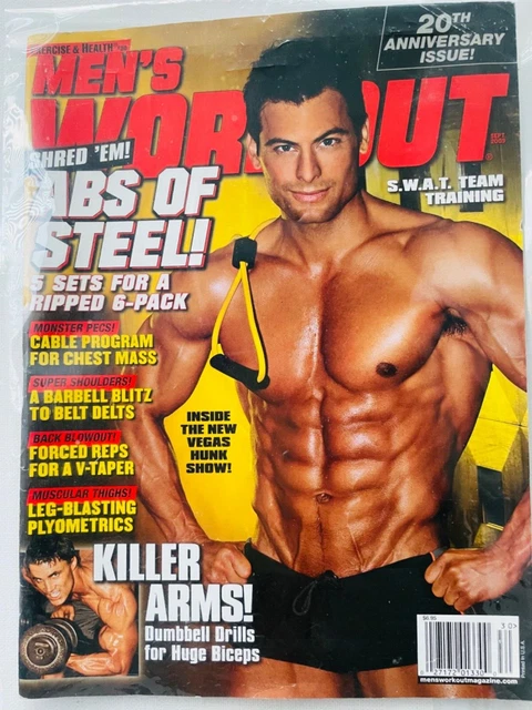 MEN'S WORKOUT FITNESS Magazine September 2009 20th Anniversary Issue ...