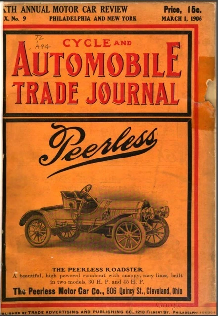 AUTOMOBILE TRADE JOURNAL 1900s 84 Unique Issue Collection PDF On USB ...