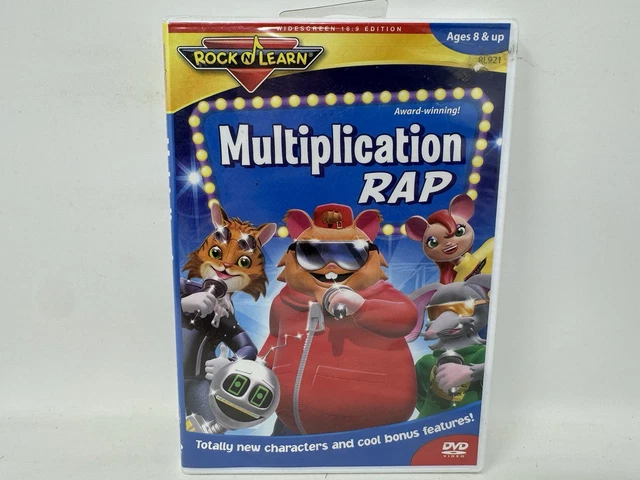 ROCK N LEARN - Multiplication Rap - Award Winning Educational DVD (NEW ...