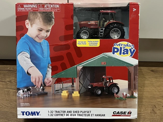 BRITAINS FARM SET including CASE tractor Scale 1:32 £31.90 - PicClick UK