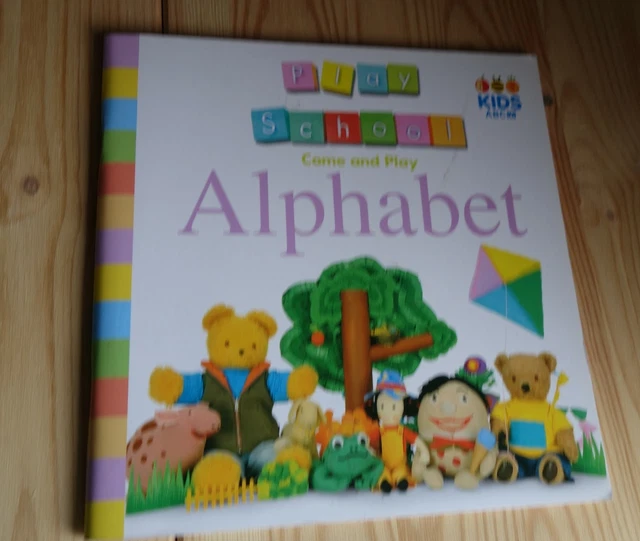PLAY SCHOOL COME and Play ALPHABET Playschool Tv Show Book Play School ...
