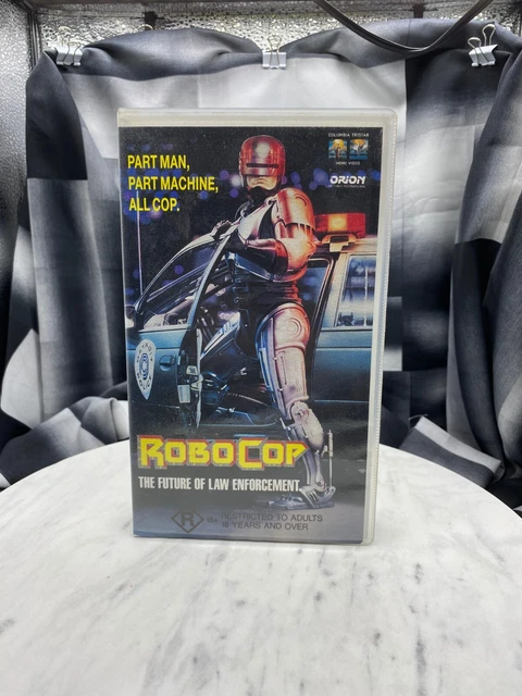 &ROBOCOP& THE ORIGINAL Blockbuster Hit" "VHS" "Sci-Fi" Action. VHS ...