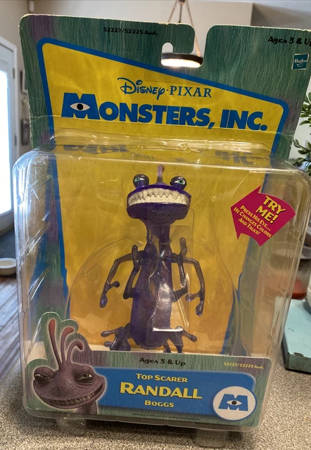 DISNEY PIXAR MONSTERS Inc Randall Boggs Top Scarer Hasbro 2001 Figure £ ...