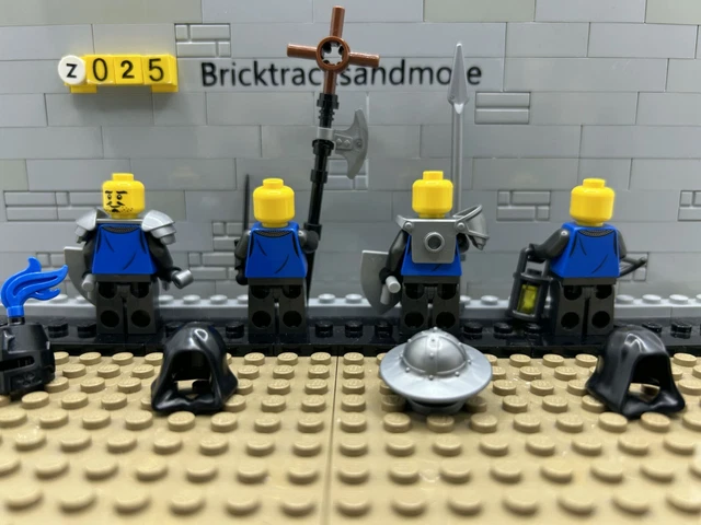 LEGO® RITTER MINIFIGUR Knights Battlepack Castle Falken Falcon NEU 4 ...