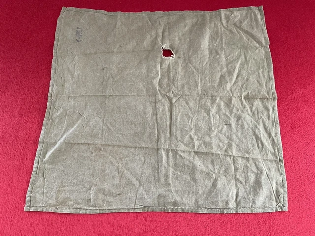 WW2 US HANDKERCHIEF Hankie Army WWII ISSUED OD Green Uniform $14.00 ...