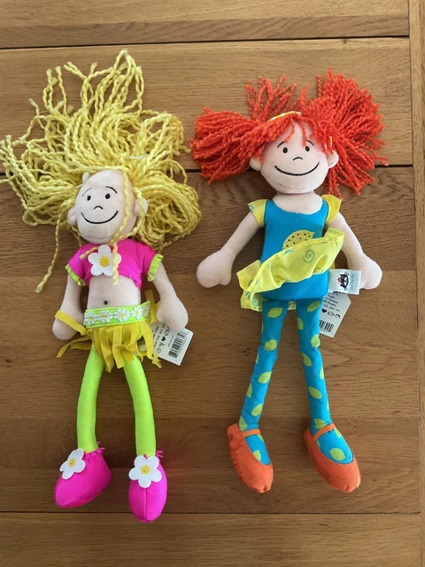 2 X JELLYCATS I am a flower child plus one other circa 2001 with labels ...