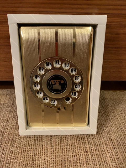 VINTAGE EAGLE TELEPHONE book Retro Art Deco Rotary Telephone Pop Up ...