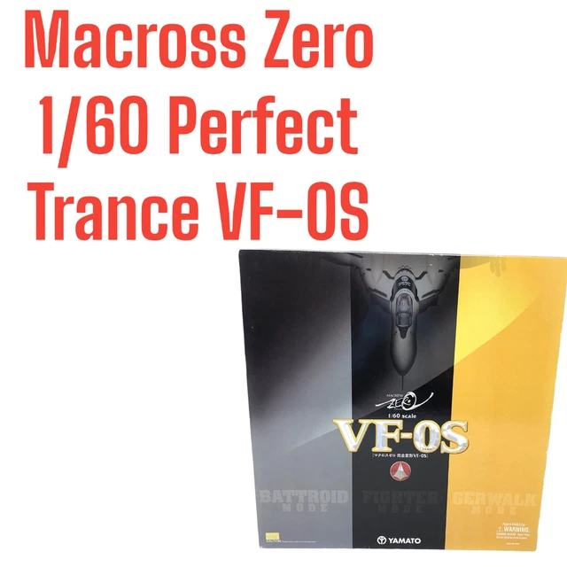 MACROSS ZERO 1/60 Perfect Trance VF-0S Yamato VALKYRIE ROBOTECH Rare ...