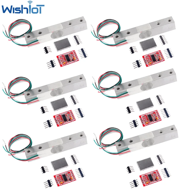 DIGITAL LOAD CELL Sensors Weight Sensor Electronic Kitchen Scale+HX711 ...