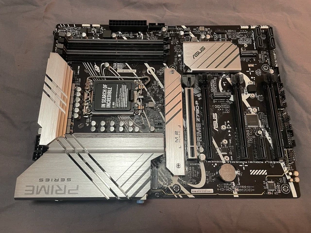 ASUS PRIME Z790-P Intel DDR5 LGA 1700 ATX Motherboard (Never used, no ...