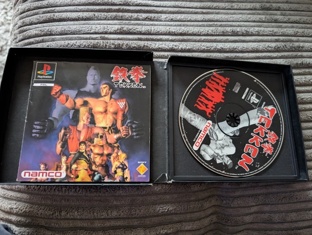 TEKKEN - PLAYSTATION 1 - PAL - Rare Cardboard Edition £26.50 - PicClick UK