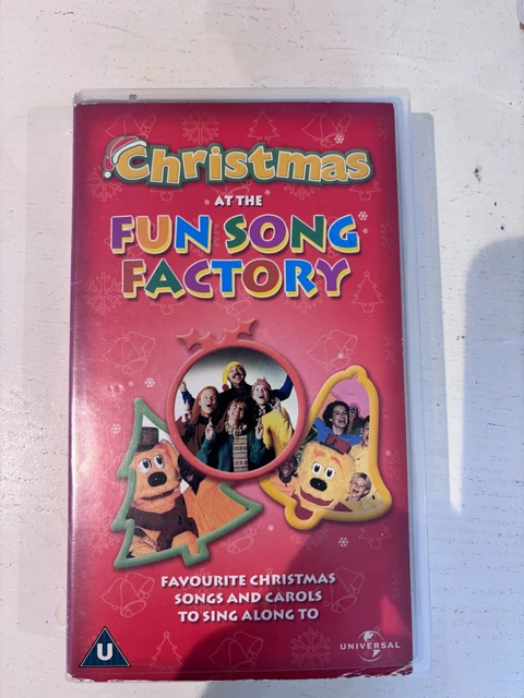 FUN SONG FACTORY Christmas at the fun song factory VHS VIDEO £21.49 ...