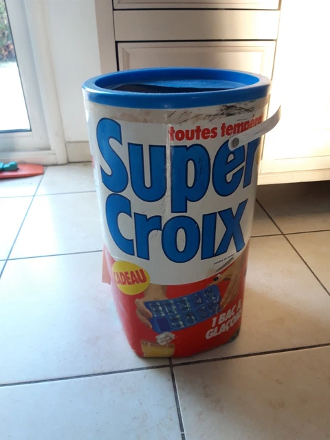 BARIL DE LESSIVE publicitaire Super Croix des années 70 EUR 9,99 ...