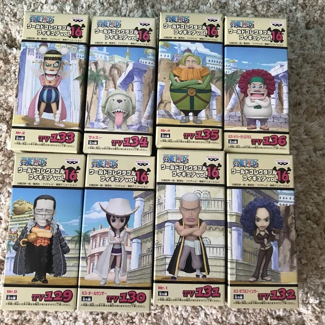 ONE PIECE TRAVAIL Collection Monde Collectables Figurine Vol.16 Complet ...
