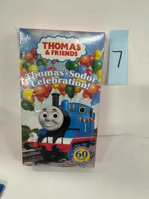 THOMAS' SODOR CELEBRATION VHS thomas the tank engine wooden railway ...