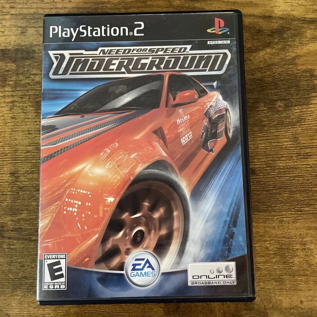 NEED FOR SPEED: Underground Sony PlayStation 2 PS2 black label testato ...